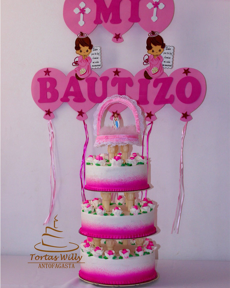 tortas para bautizo – tortas willy antofagasta
